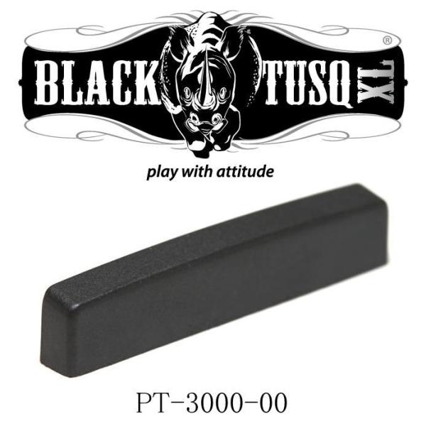 Black TUSQ XL/ブラック・タスクXLシリーズは、ブラック素材により楽器のデザインに違和感のない仕上がりとなります。※この商品は溝切無しのナットになります。
