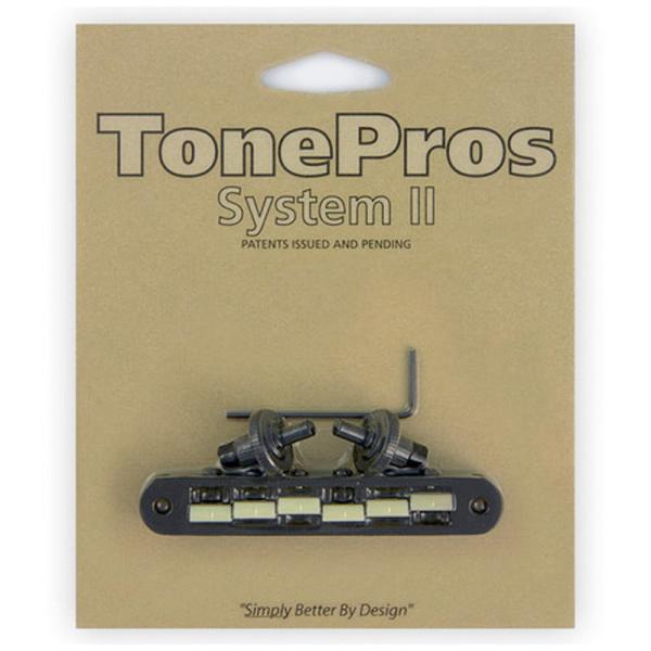 TP6Gは、ナッシュビル・スモール・ポスト・タイプのTOM(Tune-O-matic)ブリッジです。多くのアメリカ製のギターに搭載可能なブリッジです。このブリッジは50年代後半から60年代前半のギターサドルに採用されていたナイロン66を忠実...