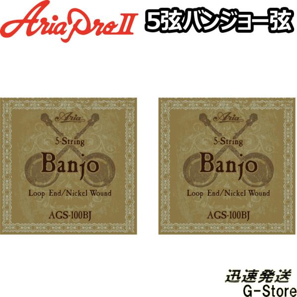 5-String Banjo Strings5弦バンジョー用ニッケルワウンド弦。ループエンド仕様。ゲージ：.010/.012/.016/.023W/.010