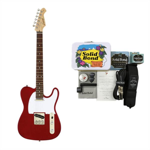 ヴィンテージなルックス、スタンダードなスペックを持つLTE-Z。エントリーユーザーにも最適です。これからギターを弾こうとする人、ギタービギナーを対象に、「こんなものがあったら便利だよ」というギターグッズを横山健が監修しSolid Bondと...