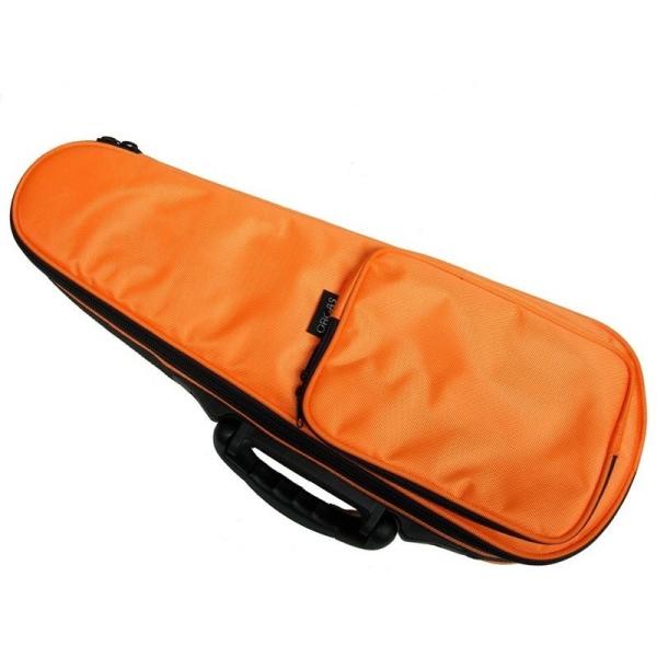 【商品説明】軽く、安全性が高く、扱いやすいコンサートウクレレ用のライトハードケースです。生地には極太繊維素材を使用し、カラーバリエーションは10色御座います。大型プラスティックハンドル[Swing/Swing]により、持ち易い設計になってお...