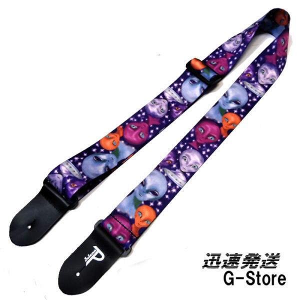 Hopeコレクションシリーズは、ギターを通じて音楽を楽しいで欲しい、という想いから、遊び心溢れるストラップ柄になっています。お子様や女性の方にも最適な長さに調整されています。【仕様】全長：MAX1520mm MIN910mm幅：50mmTh...