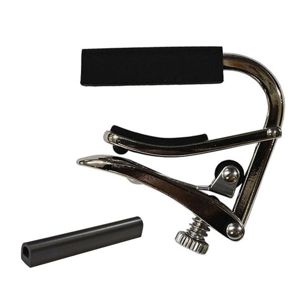 トップブランドとして培ったノウハウにより、確立された独自の取付レバーデザインは、調整スクリューにより楽器のネックに合わせてワンタッチでスムーズな取り付けが可能。DELUXEシリーズに採用されるレバー内のローラーパーツによりスムーズな動作と、...