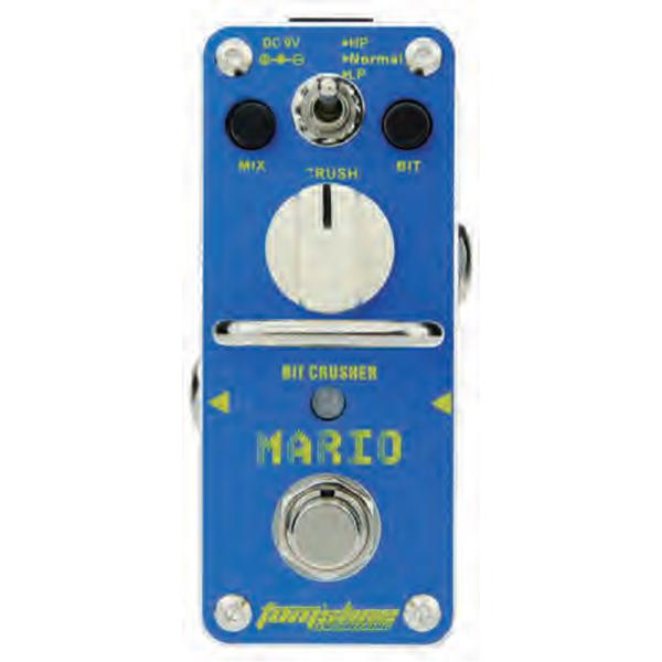 ギタープレイ演出の決め手「エフェクター」！tom’ s line はリーズナブルながら、音色や表現力の幅、世界観を変化させてくれます。多種多様な楽曲を楽器で表現するために、自分だけの音作りを探求、堪能してください。ビット・クラッシャーTru...