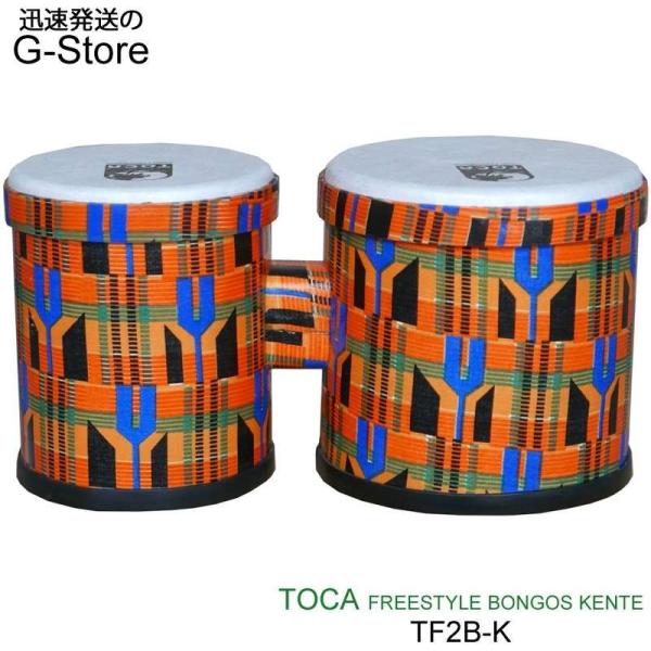 FREESTYLE BONGOSフリースタイルボンゴは、軽量で強度の高いPVC合成樹脂を使用した6インチのボディに、5インチ+6インチのシンセティックを使用したフィックスタイプのヘッドを組合せ、環境の影響が少なく、調整不要で、手軽に楽しんで...