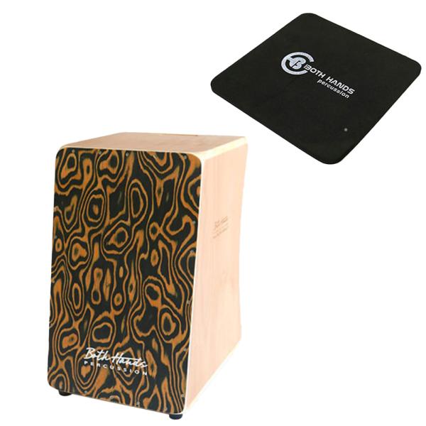 Both Hands PERCUSSION のSNARE SYSTEM を採用し打面に傾斜をつけたカホンです。■ FrontPanel : 3mm plywood/beveled top■ BackPanel : 12mm beech pl...