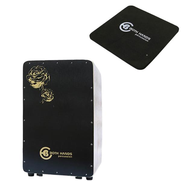 伝統的な音色を再現したROSE Cajon。■ FrontPanel : 3ply Birch Plywood with back balance wood ■ BackPanel : 9mm 9ply Europe Beech Plywo...