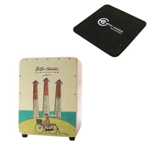 お子様でも楽しんで演奏出来るTeenager Cajon。■ FrontPanel : 3ply Birch Plywood with back balance wood ■ BackPanel : 9mm 7ply Russia Birc...