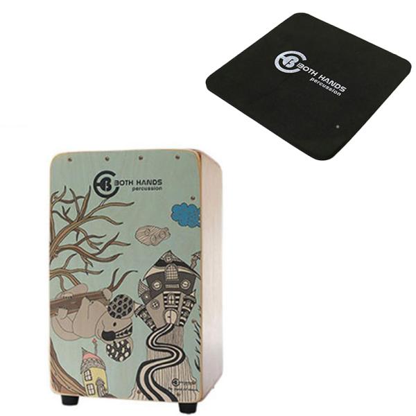 お子様でも楽しんで演奏出来るTeenager Cajon。■ FrontPanel : 3ply Birch Plywood with back balance wood ■ BackPanel : 9mm 7ply Russia Birc...