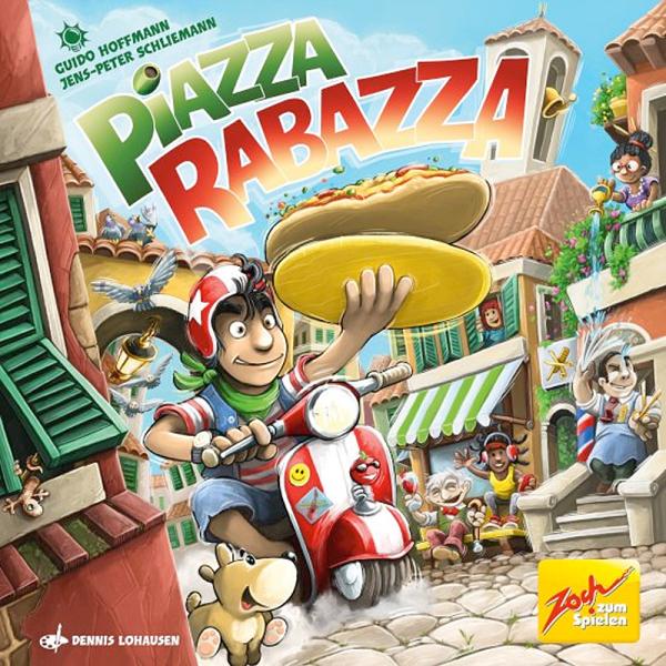 　ピザ職人が生地をこねる影響で、ラバッツァの街全体が揺れています。そんな街の住人たちが注文したピザを、熱々のうちにバイクに乗って届けてあげましょう。　手番プレーヤーは、住民タイルを確認し、配達先の住民の場所を確認します。その後、町の中心にい...