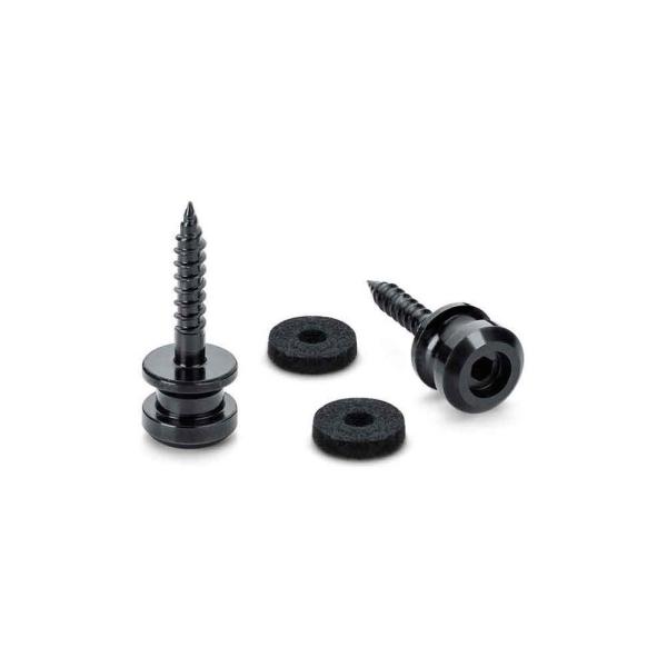 Schaller社（ドイツ）の次世代ロックシステム「S-Locks」 の「StrapPin（エンドピン、Button）」1セット2個入り（フェルト付き）サイズ：ＸＬサイズ、標準（4.5×30mm）※取り付けには相応の知識や技術が必要となりま...
