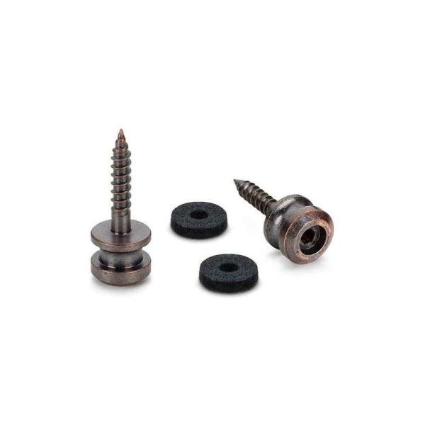 Schaller社（ドイツ）の次世代ロックシステム「S-Locks」 の「StrapPin（エンドピン、Button）」1セット2個入り（フェルト付き）サイズ：ＸＬサイズ、標準（4.5×30mm）※取り付けには相応の知識や技術が必要となりま...