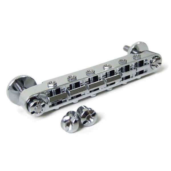 Lockable Bridgeガタつきと余分な共振を極限まで抑え、TOMタイプブリッジの悩みを解消「せっかくのセッティングも、弦交換時に変わってしまう」「チューニングが安定しない」などの、通常のTune-O-Matic（ABR-1タイプ）に...