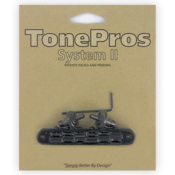 TP6は、ナッシュビル・スモール・ポスト・タイプのTOM(Tune-O-matic)ブリッジです。多くのアメリカ製のギターに搭載可能なブリッジです。サドルは溝加工無し仕様になっています。弦高、イントネーション調整後、ブリッジ本体とスタッドを...