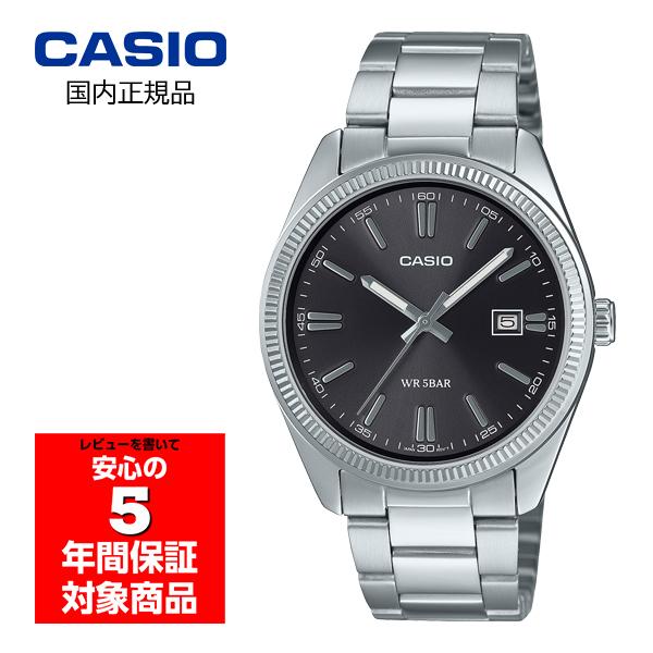 [当店5年間保証対象]CASIO MTP-1302D-1A1JF メンズ 腕時計 アナログ カシオ 国内正規品