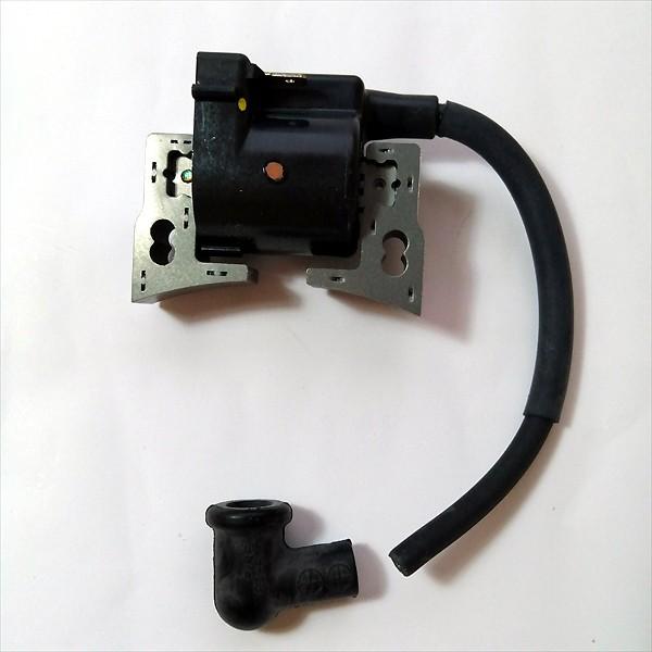 ■イグニッションコイル　カワサキ純正パーツ 未使用品です。　イセキ製の機械によく搭載されています。■サイズ　※同型式でも数パターンある可能性があります。形状をよくご確認ください　　コードの出ている向きなどにもご注意ください　・取付部ピッチ（...