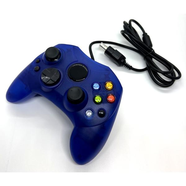 初代XBOX用のコントローラーです。※マイクロソフト純正品ではございません。※海外輸入品となりますが日本国内仕様のXBOX本体で使用可能です。※ケーブル長=約 180 cm。