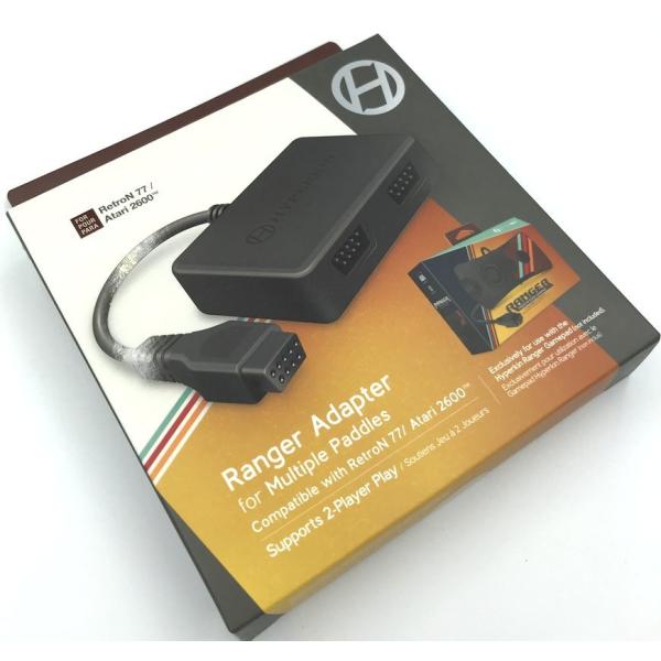 Ranger Adapter マルチタップ RetroN 77/ Atari 2600用のマルチタップです。対応機種をお持ちの方には便利なアイテムです。※パッケージ・マニュアルは英語表記となります。