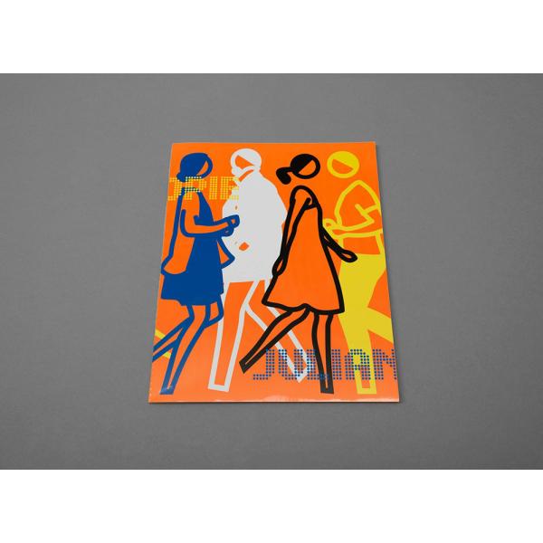 Published on the occasion of the Julian Opie's solo exhibition at Tokyo Opera City Gallery, Japan in 2019. This glossy, ...