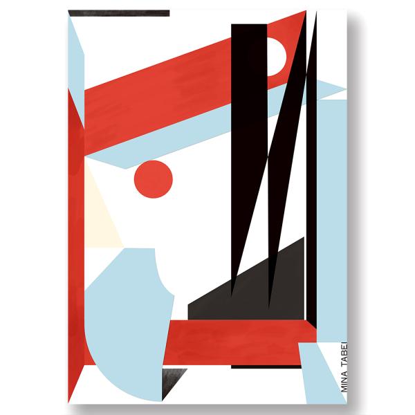 中国 上海・北京にて開催のグラフィックデザイン展「Japan Graphic Design Exhibition ― I’M POSSIBLE」のオリジナルポスター。「Japan Graphic Design Exhibition ― I’...