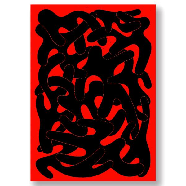 中国 上海・北京にて開催のグラフィックデザイン展「Japan Graphic Design Exhibition ― I’M POSSIBLE」のオリジナルポスター。「Japan Graphic Design Exhibition ― I’...