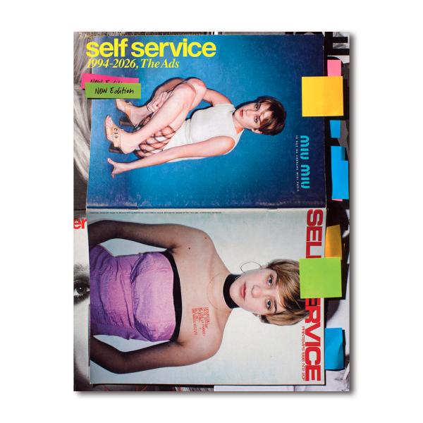 パリ発のファッション・カルチャーマガジン『SELF SERVICE』のファッション広告をまとめた作品集。本書は、雑誌創刊25周年を記念し刊行されたアーカイブブック『SELF SERVICE THE ADS』の第6版です。初版では「1994-...