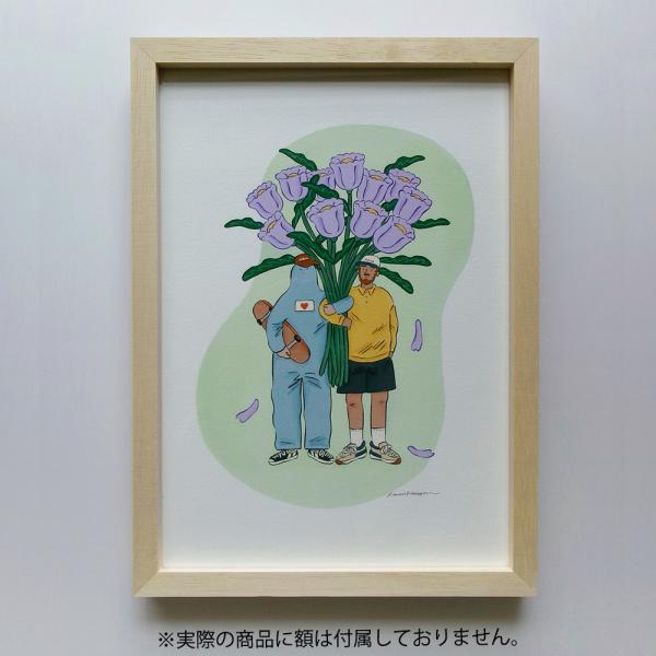 ※こちらの商品はシートのみです。額装をご希望の場合は商品タイトルに（額装）と記載のあるジークレー作品をご注文ください。※本商品はギフトラッピングの対象外となります。予めご了承ください。本作品は受注制作となります。10月上旬頃の発送予定です。...