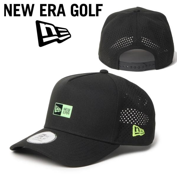 フロントに配したネオンカラーのミニボックスロゴが、視認性と洗練されたアクセントを演出。通気性を高めるレーザーパーフォレーション加工により、長時間のラウンドでも蒸れにくく快適。機能性とデザイン性を兼ね備えた、アクティブなゴルファーのための一品...