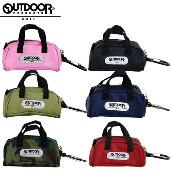 OUTDOOR PRODUCTS GOLF ODG-AC-7■素材：ポリエステル■カラー：ブラックネイビーレッドピンクカーキカモフラ■サイズ：W10cm×H5cm×D4cm・生地の特性上、摩擦や水濡れによって色が移る事があります。雨や汗など...