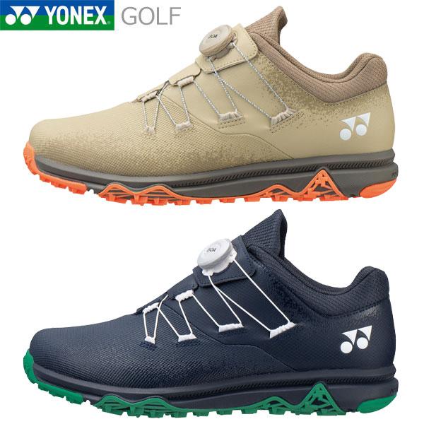 YONEX POWER CUSHION AERUS MEN SPIKELESS GOLF SHOESパワークッションプラス搭載。ヨネックスゴルフシューズ史上最軽量、抜群のフィット性で最終ホールまで飛距離アップを目指す。仕様ラディアルブレード...