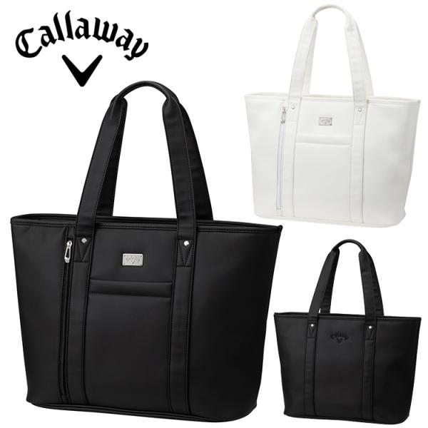 Callaway SP-002 Tote 26 JM肩掛け仕様のトートバッグ。大容量で収納力が高いモデル。正面と天マチ部分にファスナーポケットがあり、小物などが取り出しやすい。W530mm×H360mm×D180mm合成皮革Made in ...