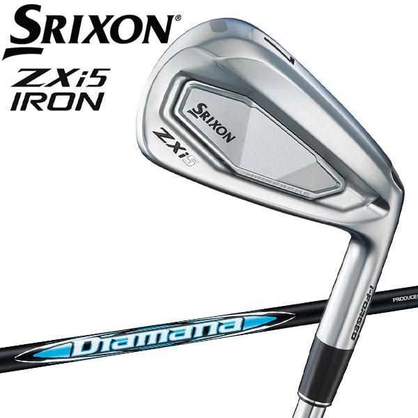 SRIXON ZXI5 IRON 6本セット(＃5-PW) Diamana Zxi カーボンシャフト自在に操る球筋と飛距離。卓越した安定性とコントロール性能。飛距離、操作性、寛容性のすべてを兼ね備えたZXi5 アイアン。※新製品は、メーカー...