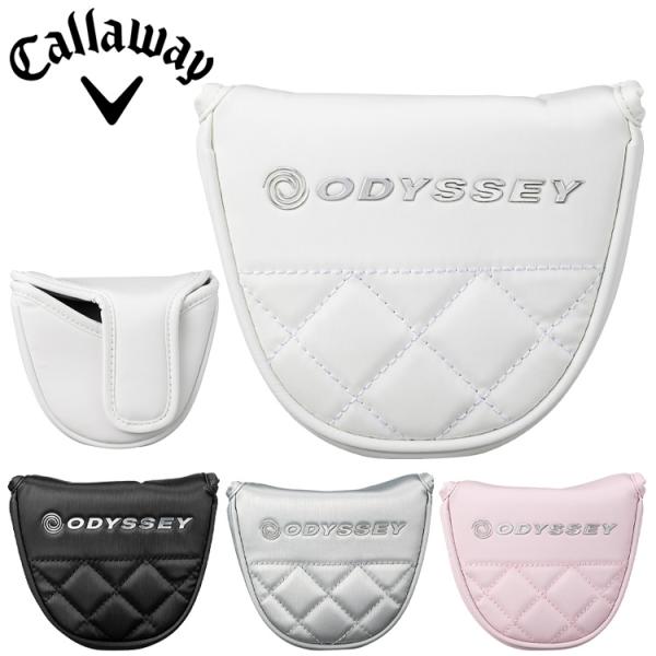 Odyssey Uptown Mallet Putter Cover Women’s 26 JMキルティングを施した上品なデザインのパターカバー。センターシャフト対応。※一部モデルには対応しません。合成皮革Made in China(552...