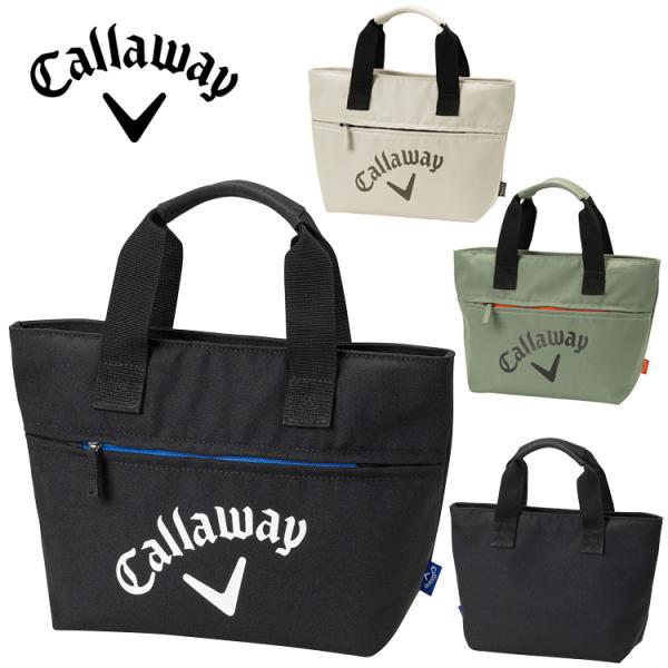 Callaway Active Round Tote 26 JMファスナー部分とピスネームのカラーアクセントが特徴的なベーシックな形のラウンドトートバッグ。フロント部分にポケットがあり、すぐに使いたい小物などを収納可能。W360mm×H23...