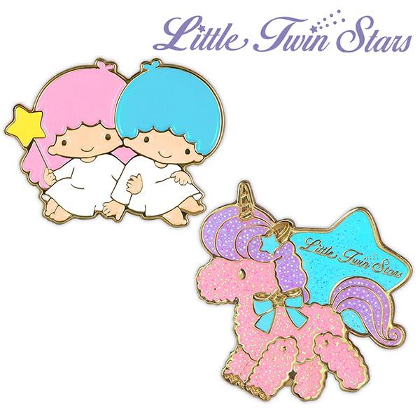 リトルツインスターズ キャラクター ゴルフマーカー可愛いキキ＆ララのマーカー＆ユニコーンの台座がとってもキュート！キキ＆ララと一緒にナイスパットを決めよう！可愛さに加え、使いやすさにもこだわったサイズとデティール！ラウンド中はもちろん、SN...
