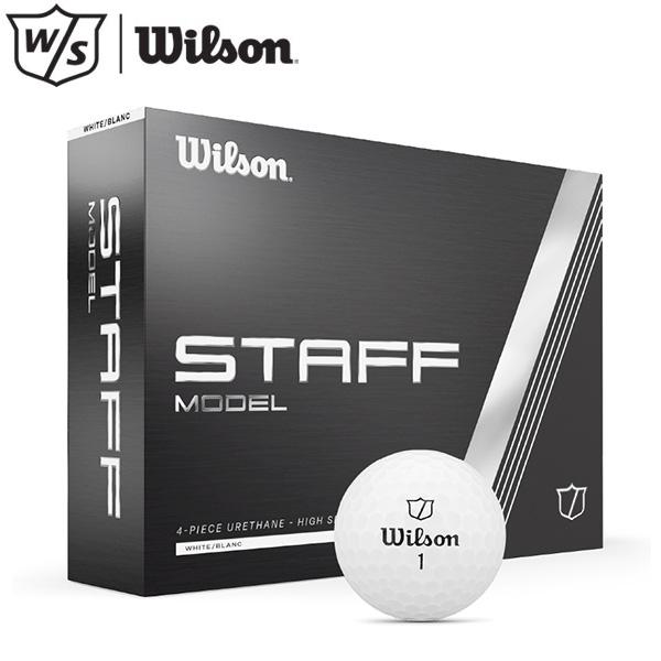 Wilson STAFF MODEL GOLF BALLボール初速の速いウレタンボール。中弾道で、柔らかい打感を求めるプレーヤー向け。■ボール構造：4ピース構造■ディンプル数（個）：362■カバー素材：ウレタン■コンプレッション：94■フィ...