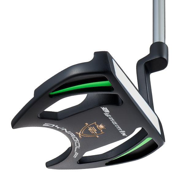 DYNAGOLF Dynamix PUTTERオリジナルスチールシャフト■ロフト角：3.5度■ライ角：72度■ヘッド重量：345g■総重量：504g■34インチ広大なスイートエリアと、縦横共々に最大級を誇る高慣性モーメントを実現した超大型ヘ...