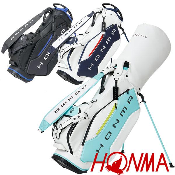 本間ゴルフ HONMA PRO STAND CADDYBAGTEAM HONMAの意見を反映して開発された、T//WORLD TW777シリーズのクラブデザインと連動するプロツアースタンドバッグ。スタイリッシュな新たなHONMAデザインに、...