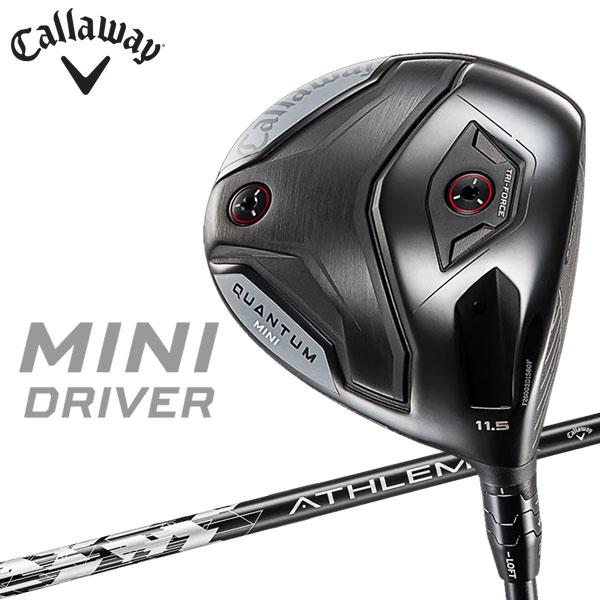 【発売日：2026年04月17日】Callaway QUANTUM Mini Driver 26 日本正規品三層フェースでMINIらしからぬ飛び。芝の上からも従来以上に打ちやすく。■ティーアップしていなくても、ボールを拾えるように■チタンを...