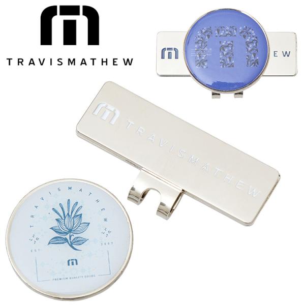 TRAVISMATHEWらしいシーズンモチーフをデザインに取り入れたオリジナルクリップマーカー。スクエア型の台座にはシンプルなロゴを刻印したクリーンなデザイン。帽子などに取り付けアレンジ可能なマグネットクリップ付き。自分用はもちろん、贈り物...