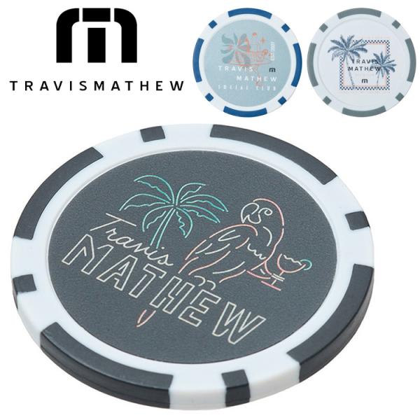今シーズンを象徴するグラフィックをあしらったカジノマーカー。TravisMathewらしい気分が上がるデザインが魅力。素材：プラスチック原産国：中国W4cm×D4cm×H0.3cm