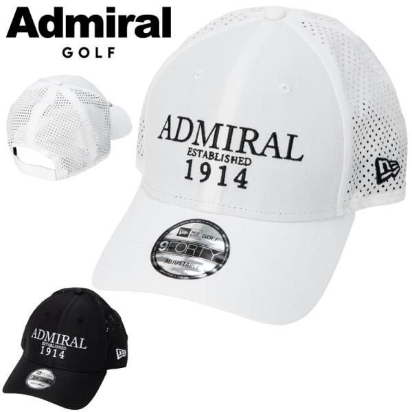 NEWERAとADMIRALのコラボアイテム。遮熱、接触冷感、吸水速乾、軽量、UVカット機能を備えたSHELTECH生地を使用。パンチング加工による通気性の高い設計。シルエットは型崩れしにくい芯入りの9FORTY。スウェットバンドには抗菌効...