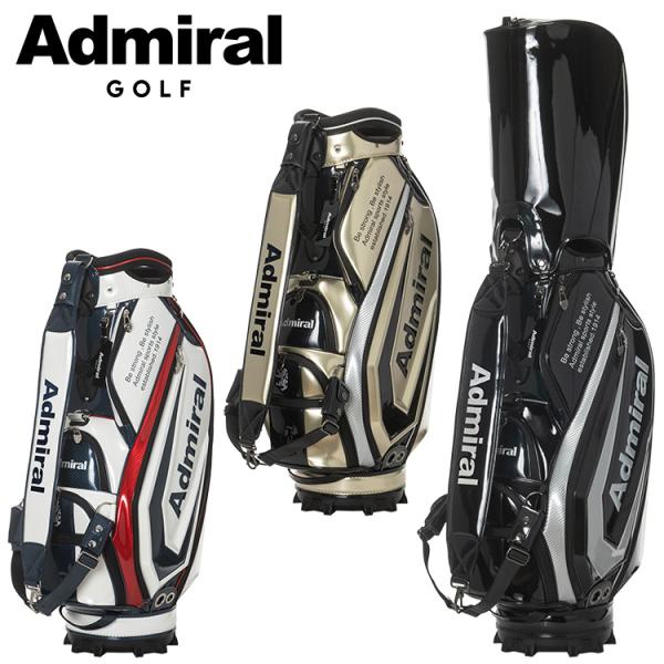 プロスポーツのカートキャディバッグ。通常のエナメル生地と幾何学模様のエナメル生地を組み合わせてデザイン。サイドはハードタイプの成型となっており、ロゴも盛り上げロゴ仕様。ポケットや傘収納や3点式ショルダーなどプロゴルファーが使用することを意識...