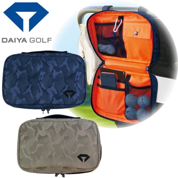 カートにすっきり装着できる多機能バッグ。6つのポケットとグローブホルダーで小物を整理しやすく、背面ポケットは視認性の高いオレンジ色。スナップベルトやカラビナで取り付けも簡単です。ファスナーで開閉でき取っ手付きなので、カートまで小物をまとめて...