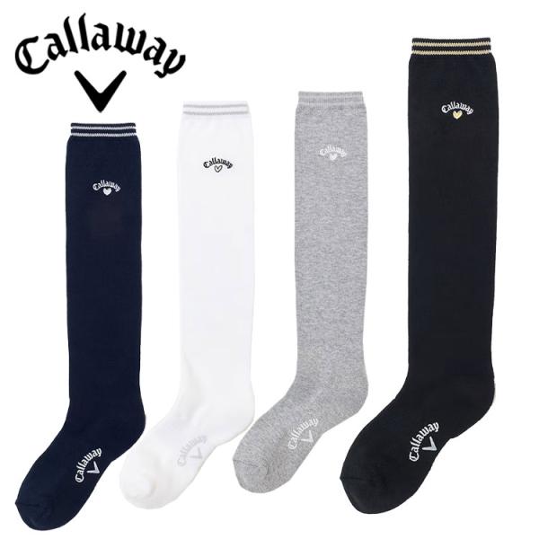 LOVE Callawayのロゴ刺繍がアクセントになったハイソックス。クッション性のあるパイル地が快適な履き心地を実現し、足底サポートでシューズの中でずれにくいのも魅力です。抗菌防臭足底パイル足底サポート素材: ポリエステル 綿 その他商品...