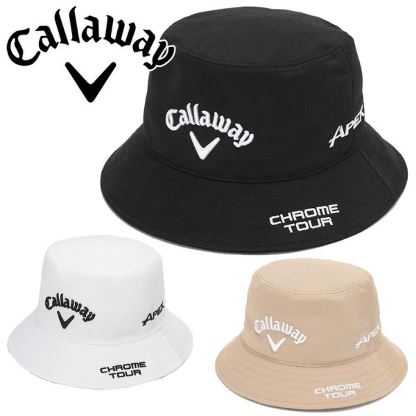 ツアーロゴ入りのハット。素材にはツアーモデルキャップ同様、軽量で強度に優れたポリエステルツイル（Eco素材）を使用しています。頭部の深さやツバの長さ・角度など、シルエットにもこだわった設計。シンプルな見た目で、キャップやバイザーとはひと味違...