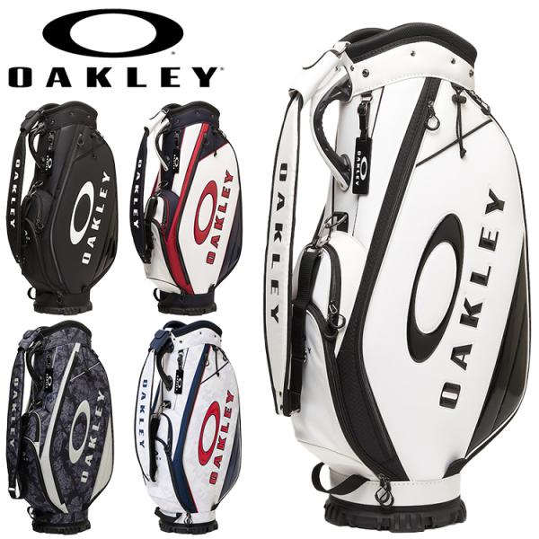 耐久性の高いポリエステル素材とPU素材を組み合わせたOAKLEY GOLF BAG。グリップ力のあるハンドルと、パッド入りのショルダーストラップで持ち運びの際に体に負荷を掛けにくい構造。口枠は5分割構造の9.5型サイズで47インチ対応。安定...