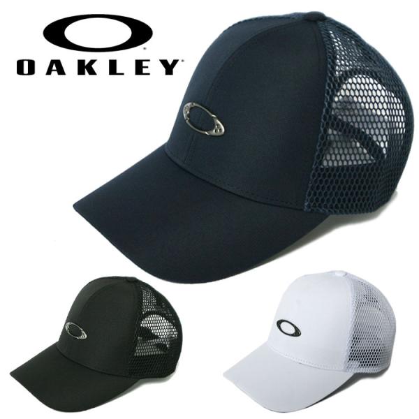 OAKLEYブランドを彷彿とさせるメタルデザインのロゴをフロントに採用したキャップ。サイドとバックには通気性に優れたメッシュ素材を使用し、快適な着用感を提供します。サイズ調整は、ロゴ入りのブラックニッケル素材のアジャスターで簡単に行えるので...