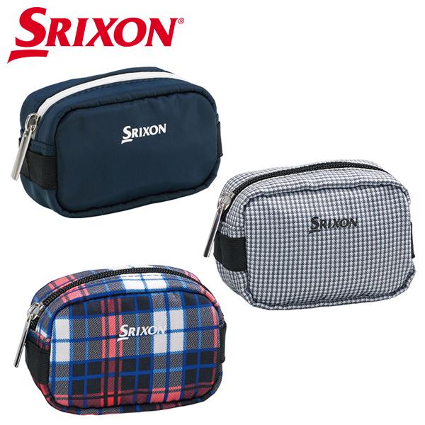 SRIXON GGF-B20232本のループでしっかりベルトに固定ができるので、無駄に揺れずにボールの出し入れができます。ボール3個収納可能。■素材：ポリエステル■サイズ：L120×H80×W40mm■カラー：ネイビー、グレー、チェック■サ...
