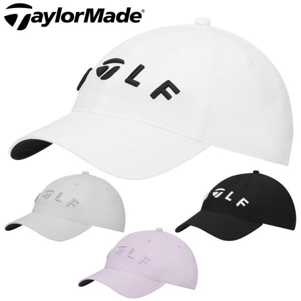 浅めのかぶり心地で、Metal-Tを組み込んだGOLFロゴが印象的なキャップ。Size：55-57cm素材：本体 ポリエステル 92% ポリウレタン 8% つば裏 ポリエステル100%特徴：吸汗速乾スベリ